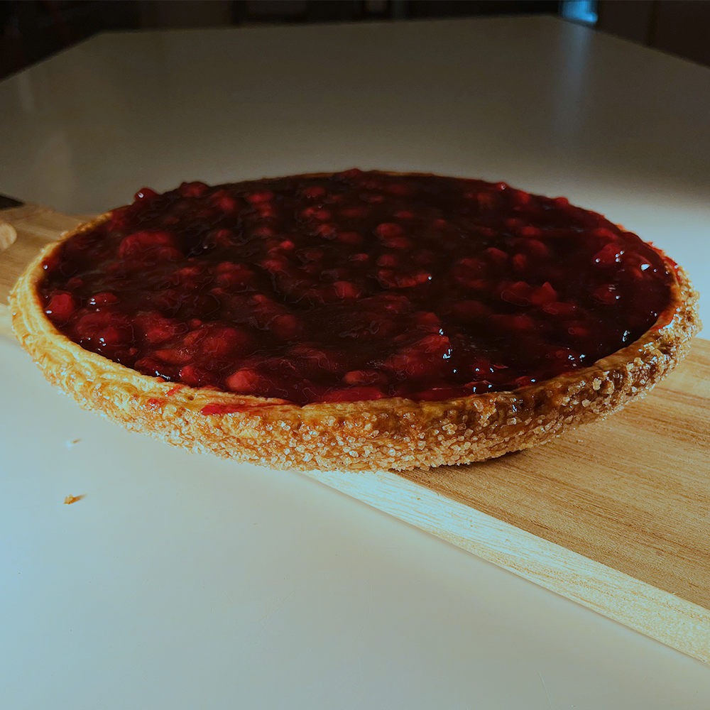 Kersenvlaai korst (10 pers.) - Bakkerij Gijs van den Broek